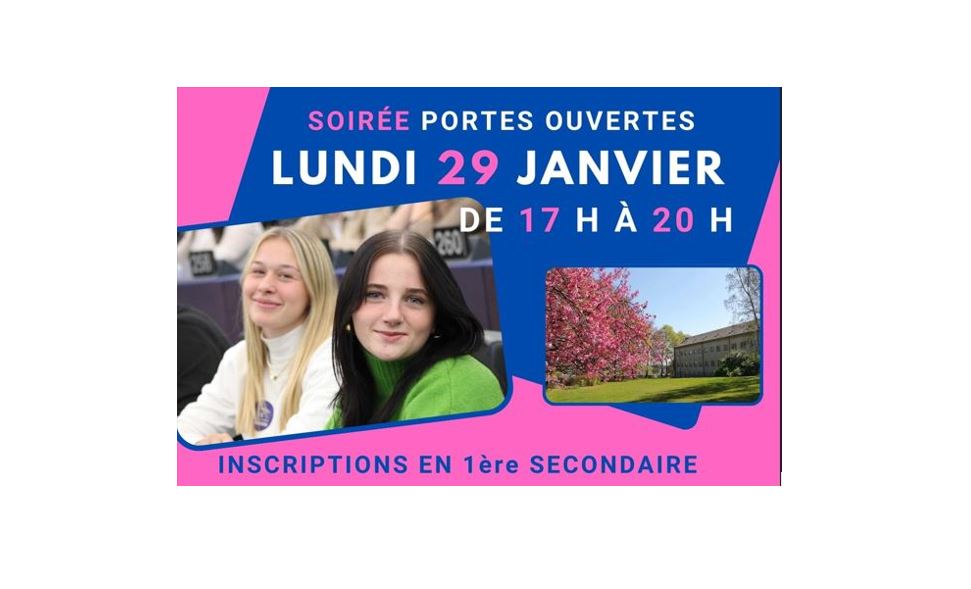 Inscriptions et soirée portes ouvertes - Athénée Royal de Waimes